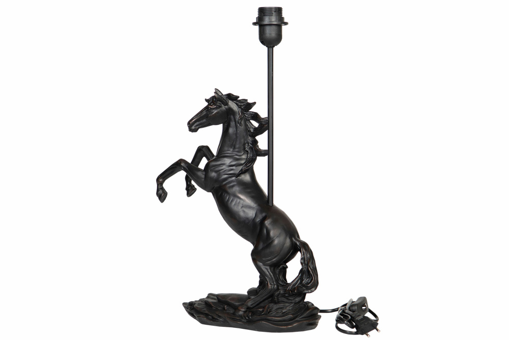 Bordlampe hest steilende 30x13x39/50 cm E27 - Kjell Nordhagen AS
